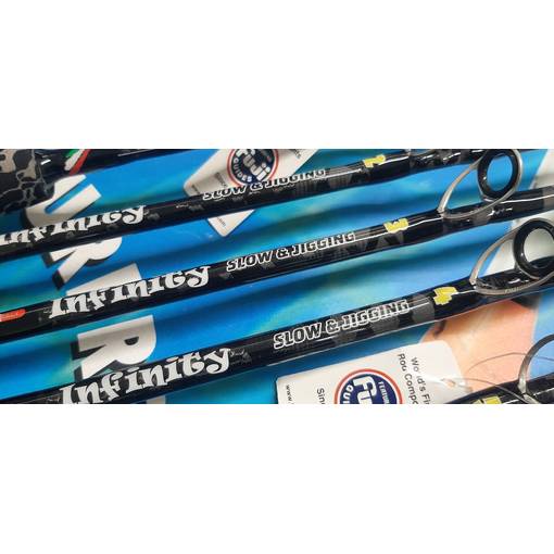 MASTFISH INFINITY SLOW JIGING ROD 183cm #6 best wt. 250-350g max.4200g ...