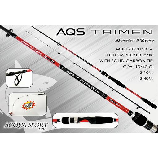 AQS TAIMEN SPINNING & EGING ROD 210CM 10-40G - Monster Bite
