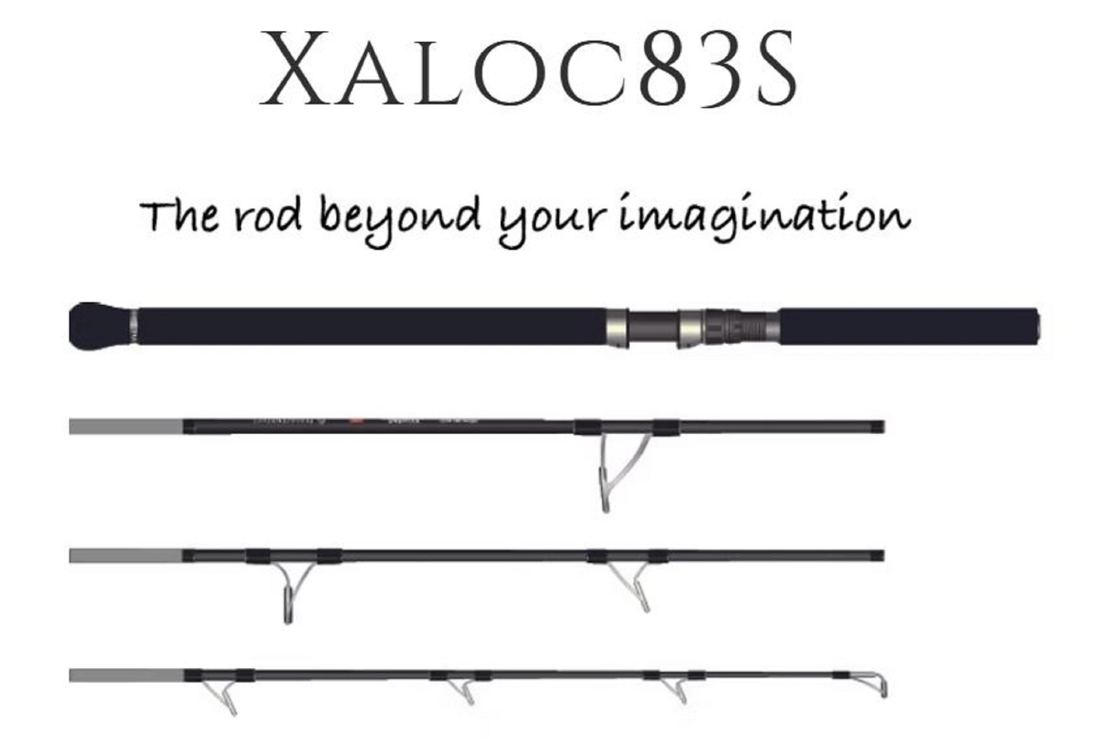 TRANSCENDENCE XALOC XL83S MADE IN JAPAN 4PC 77cm LARGE FISH TRAVEL ROD 75-150g PE 6-10 - Monster ...