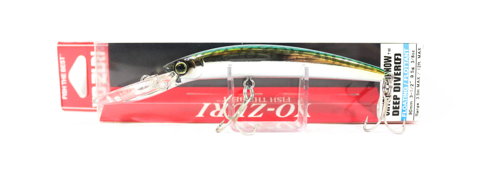 YO-ZURI CRYSTAL MINNOW DEEP DIVER 90mm 9.5g FLOATING - Monster-Bite.com