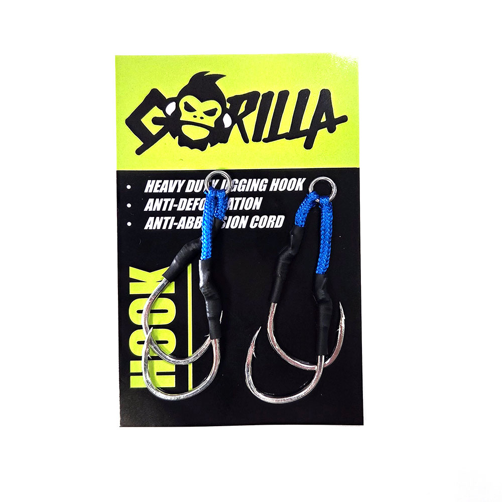 GORILLA HEAVY DUTY TWIN ASSIST HOOK - Monster-Bite.com