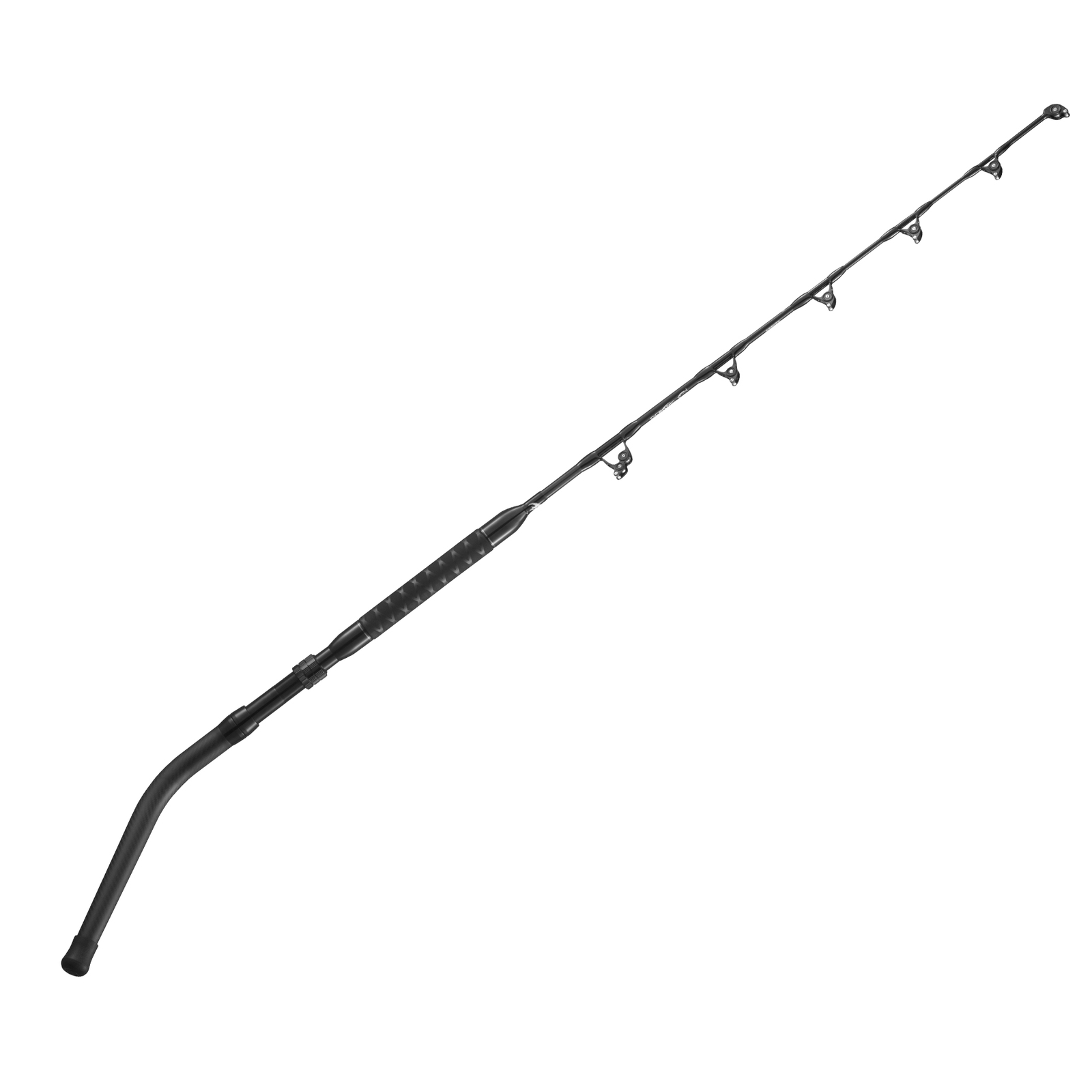 MAXEL OCEANIC 50/80 CB-R ALPS ROLLERS+BENT CARBON BUTT STANDUP ROD - Monster-Bite.com